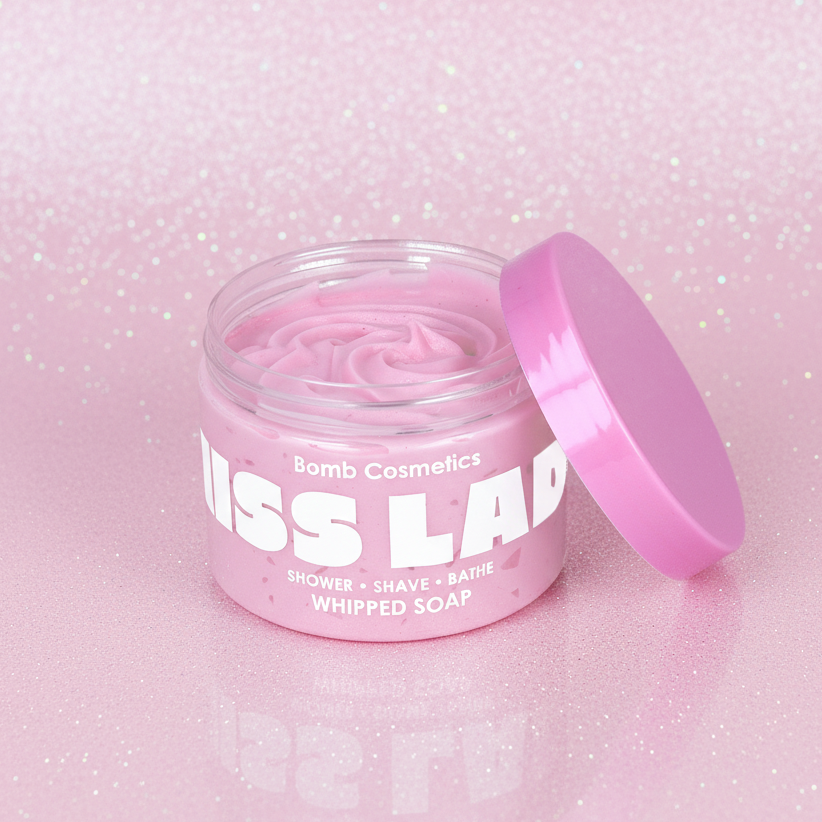 Miss Lady Whipped Soap, Case 6 – Bomb Cosmetics B2B UK